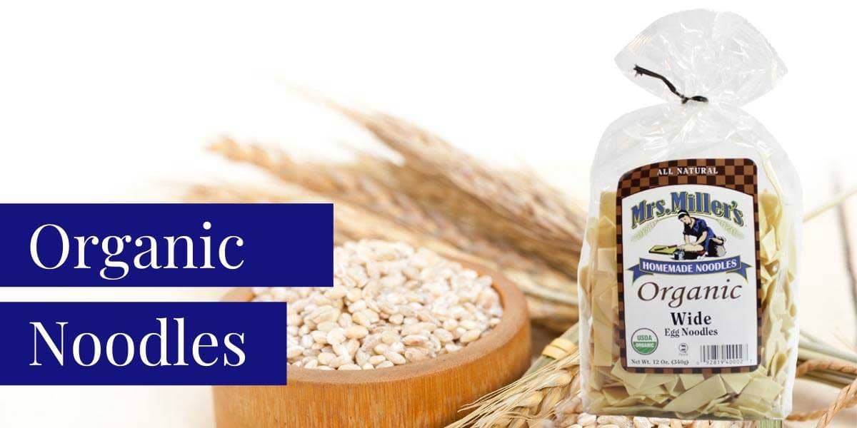 Homestyle Bulk Wide Noodles - Mrs Miller's Homemade Noodles